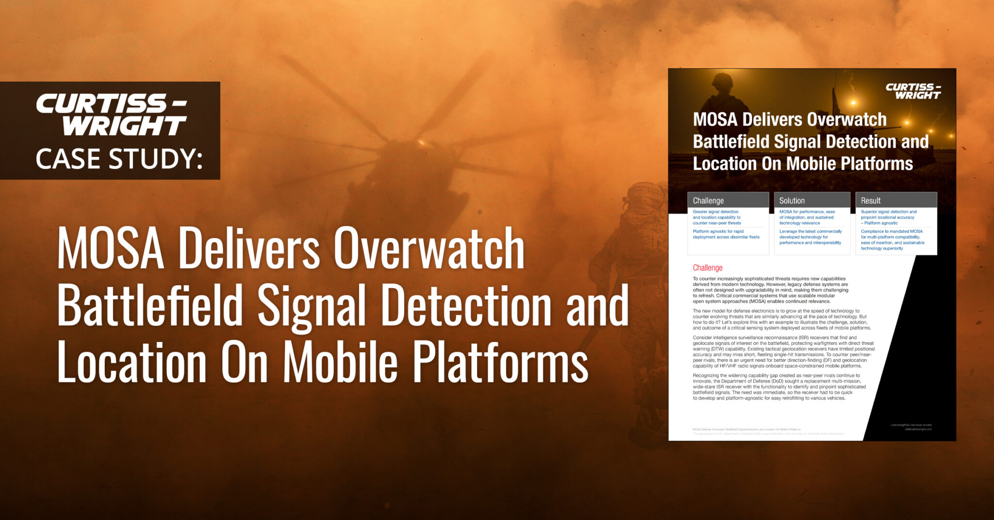 Modular Open Systems Approach (MOSA) Enables High-Performance System ...