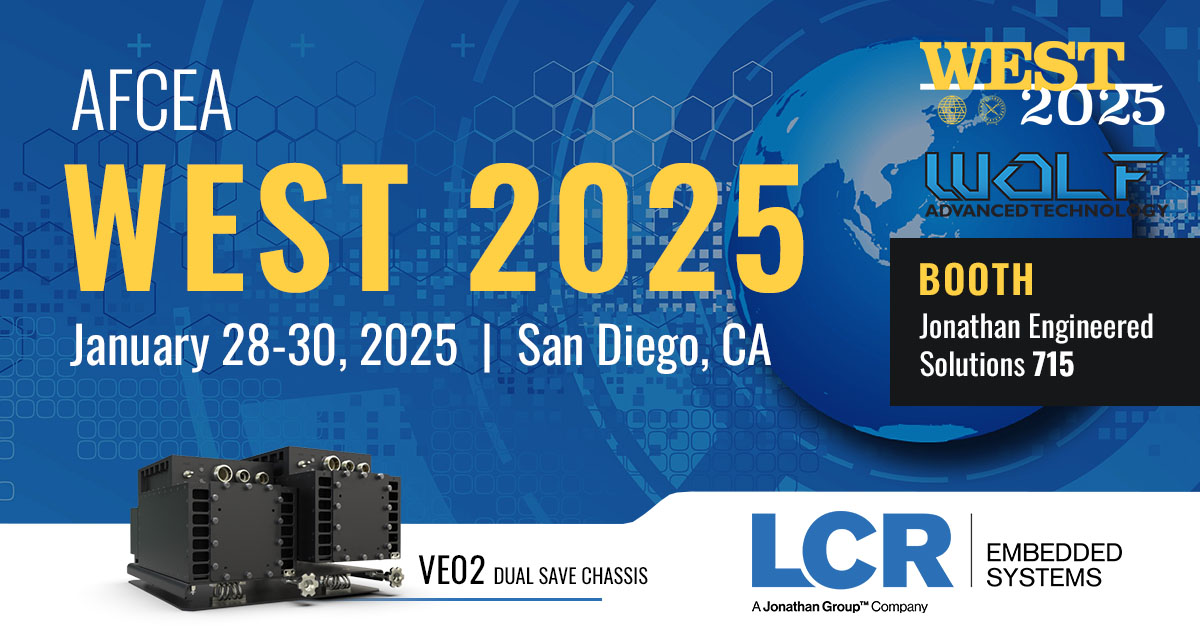 Join LCR at AFCEA West 2025 - LCR Embedded Systems