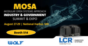 Visit Us at MOSA Summit - LCR Embedded Systems
